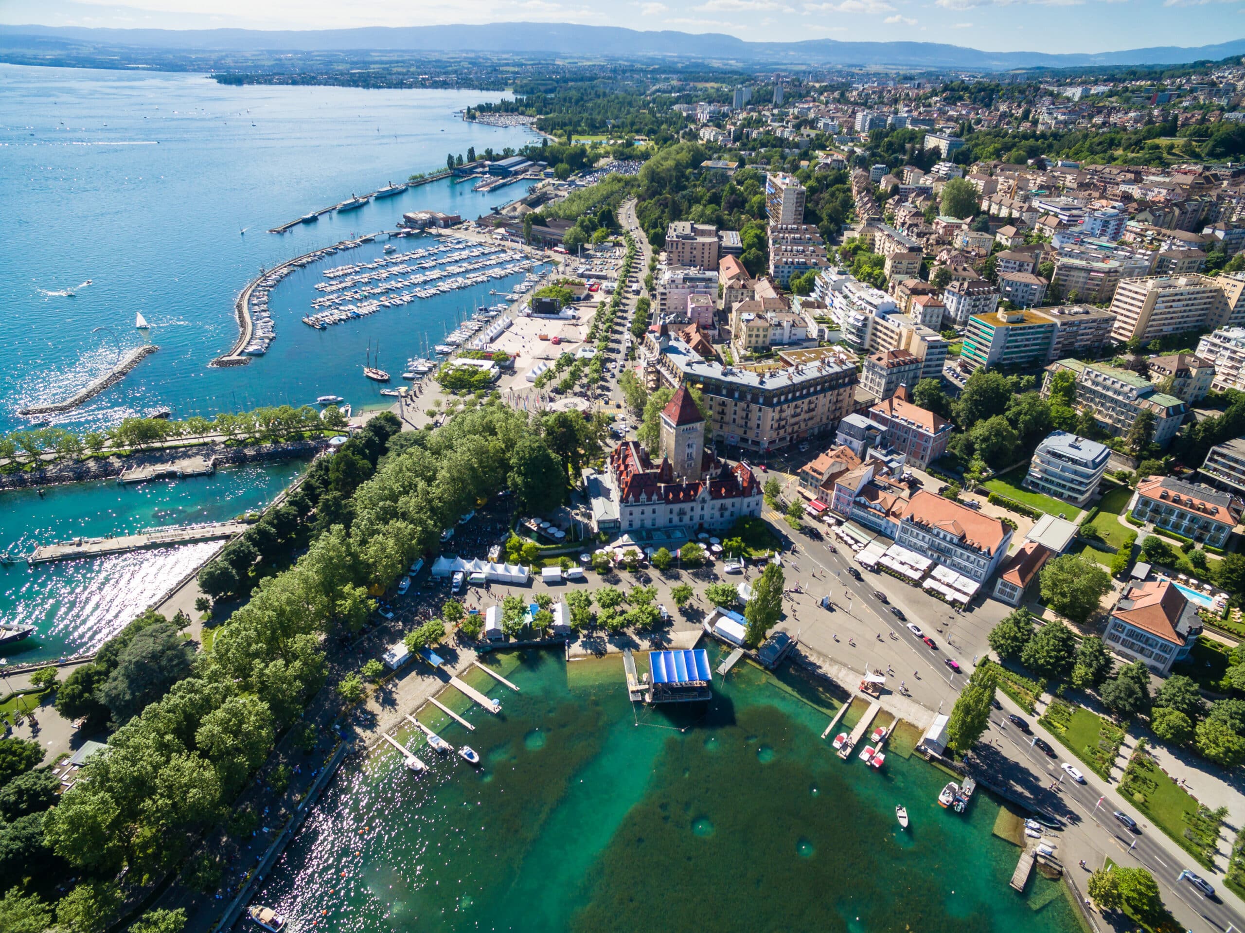 Lausanne-Ouchy, le quartier lacustre par excellence